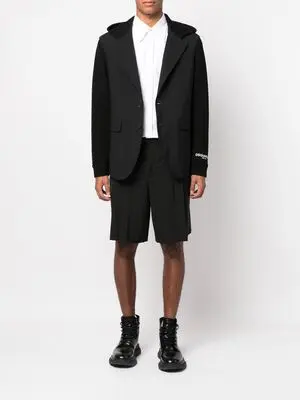 Dsquared2 Single-breasted Hooded Blazer