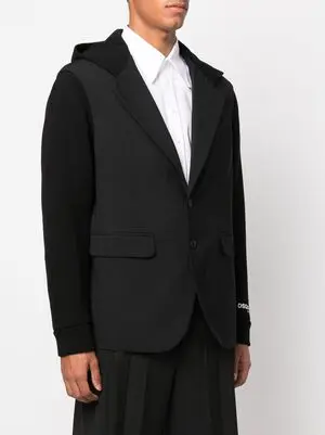 Dsquared2 Single-breasted Hooded Blazer