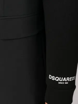 Dsquared2 Single-breasted Hooded Blazer