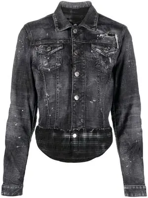 Dsquared2 Distressed-effect Denim Jacket