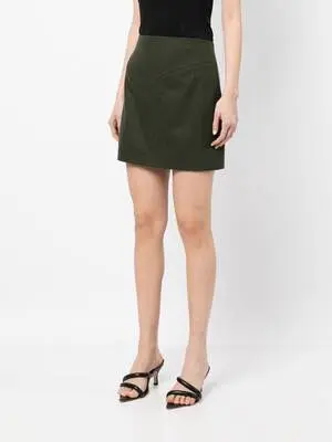0711 TBILISI Virgin Wool-cashmere Mini Skirt