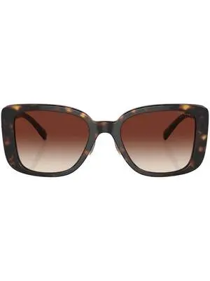 COACH® Tortoiseshell Square-frame Sunglasses - Green