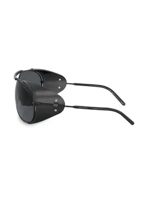 Giorgio Armani Double-bridge Aviator Sunglasses