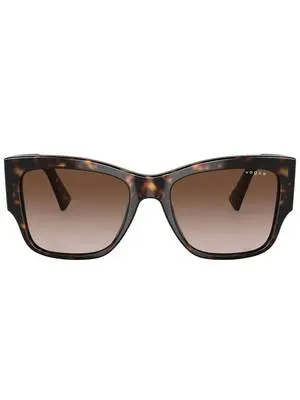 VOGUE EYEWEAR Tortoiseshell Square Frame Sunglasses - Brown