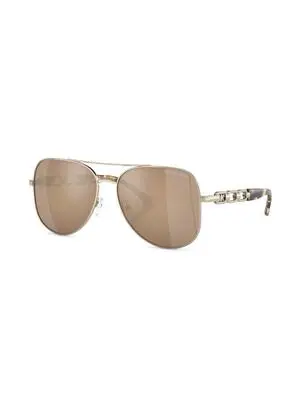 Michael Kors Pilot-frame Mirrored Sunglasses