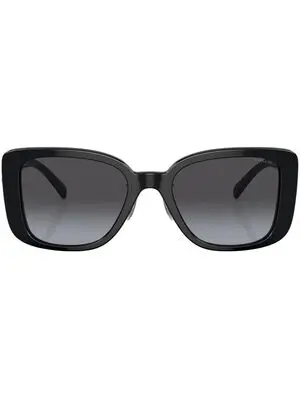 COACH Logo-plaque Sunglasses - Black
