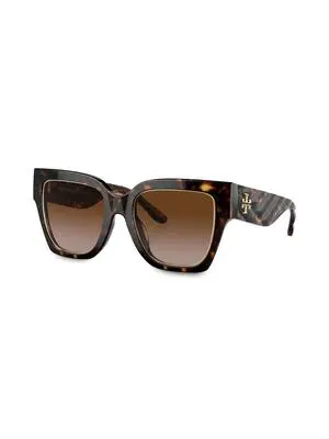 Tory Burch Oversize-frame Sunglasses
