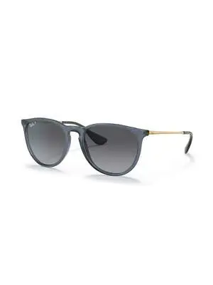 Ray-ban Erika Round-frame Sunglasses - Blue