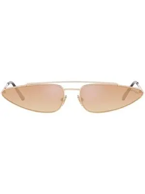 TOM FORD Cat-eye Sunglasses - Gold