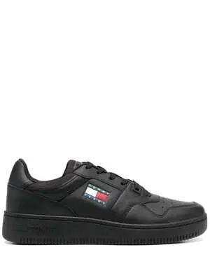Tommy Hilfiger Retro Basket Sneakers - Black