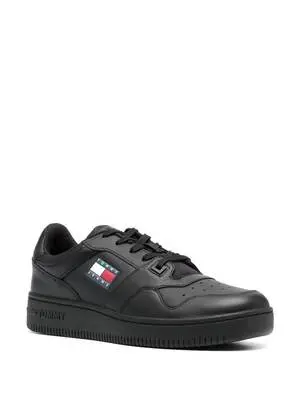 Tommy Hilfiger Retro Basket Sneakers - Black