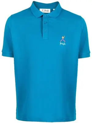 Pringle Of Scotland Embroidered Polos For Men
