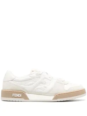 Fendi Match Low-top Sneakers - White