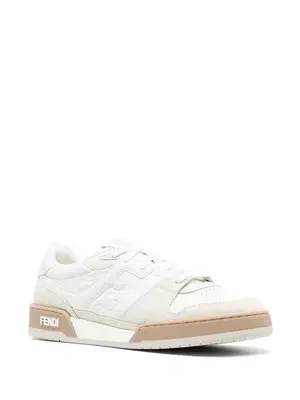 Fendi Match Low-top Sneakers - White