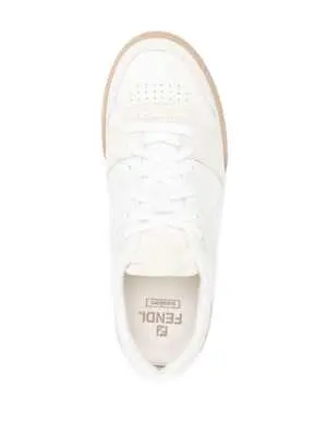 Fendi Match Low-top Sneakers - White