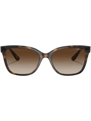 VOGUE EYEWEAR Cat-eye Tortoiseshell Sunglasses - Brown