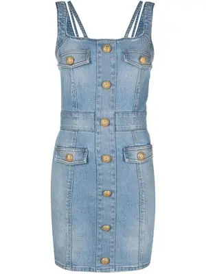 Balmain Denim Day Dresses