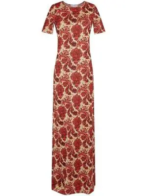 Rabanne Paisley-print Maxi Dress