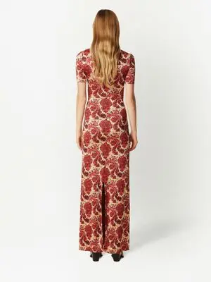 Rabanne Paisley-print Maxi Dress