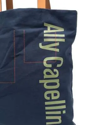 ALLY CAPELLINO Logo-print Tote Bag