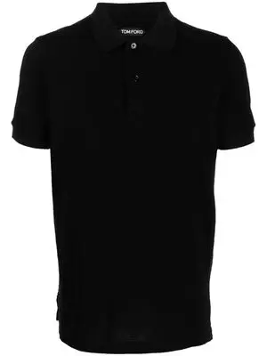 TOM FORD Short-sleeved Cotton Polo Shirt