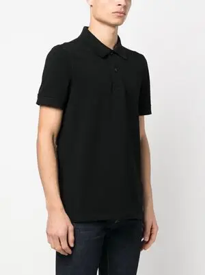 TOM FORD Short-sleeved Cotton Polo Shirt