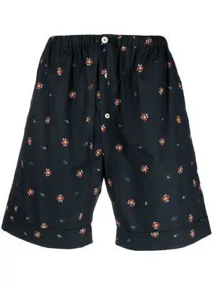 Nick Fouquet Graphic-print Shorts