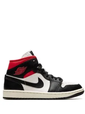 JORDAN Air 1 Mid Sneakers - Black