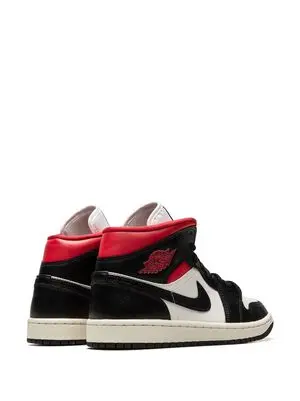 JORDAN Air 1 Mid Sneakers - Black