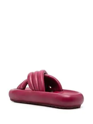 Isabel Marant Étoile Cross-strap Platform Slides