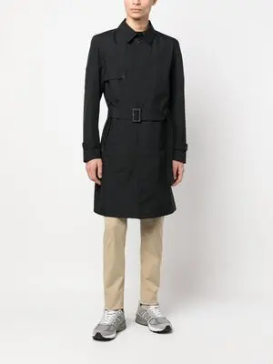 Herno Belted Waist Coat - Black