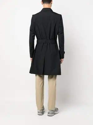 Herno Belted Waist Coat - Black