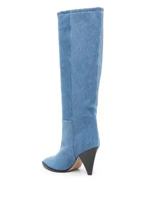 Isabel Marant Ririo Denim 80mm Boots