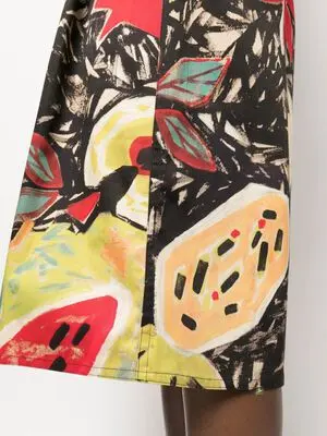 Sofie D'hoore Selena Fruit-print Midi Skirt