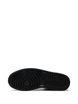 JORDAN Air 1 Mid Se Tartan Swoosh Sneakers - Black