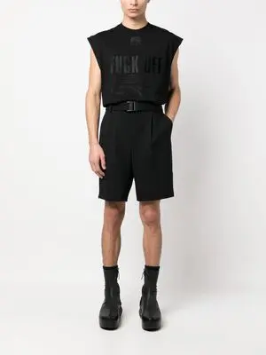 VTMNTS High-waist Tailored Shorts