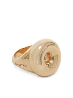 JW Anderson Bumper Moon Crytal-embellihed Ring