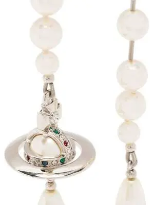 VIVIENNE WESTWOOD Broken Pearl Earrings - White | Editorialist