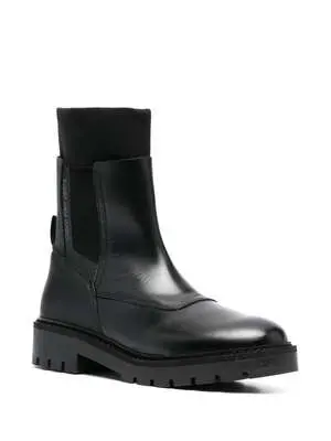 Calvin Klein High-ankle Leather Chelsea Boots