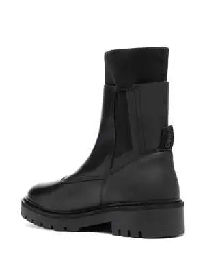 Calvin Klein High-ankle Leather Chelsea Boots