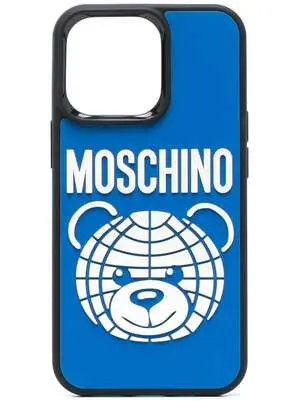 Moschino Teddy Bear Motif Iphone 13 Pro Case