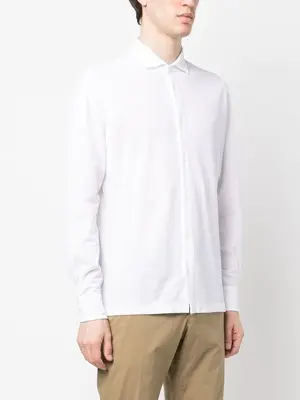 ZANONE Button-down Fastening Shirt - White