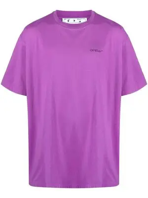 Off-White Arrows Crew-neck T-shirt - Purple