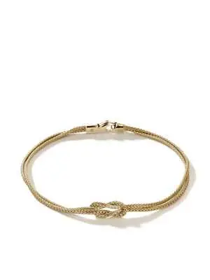 John Hardy 14kt Yellow Manah Double-row Bracelet - Gold