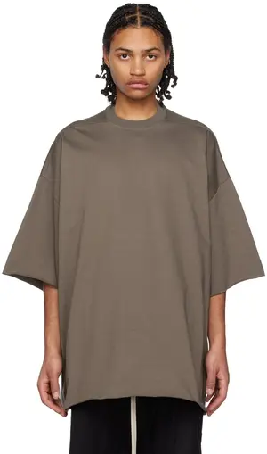 Rick Owens Rick Owens Gray Tommy T-Shirt - 34 Dust