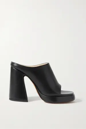 Proenza Schouler Forma Leather Platform Mules