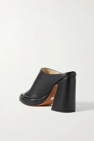 Proenza Schouler Forma Leather Platform Mules