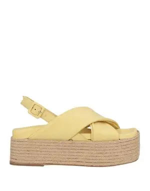 PALOMA BARCELO Espadrille Sandals - Yellow