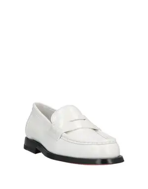 Santoni Soft Leather Penny Loafers