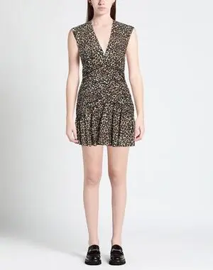 Pinko Mini Leopard-print Dress
